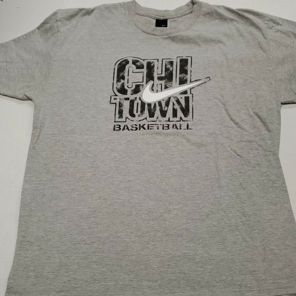Nike | Shirts | Vintage Nike Chicago Chi Town Basketball Tshirt | Poshmark